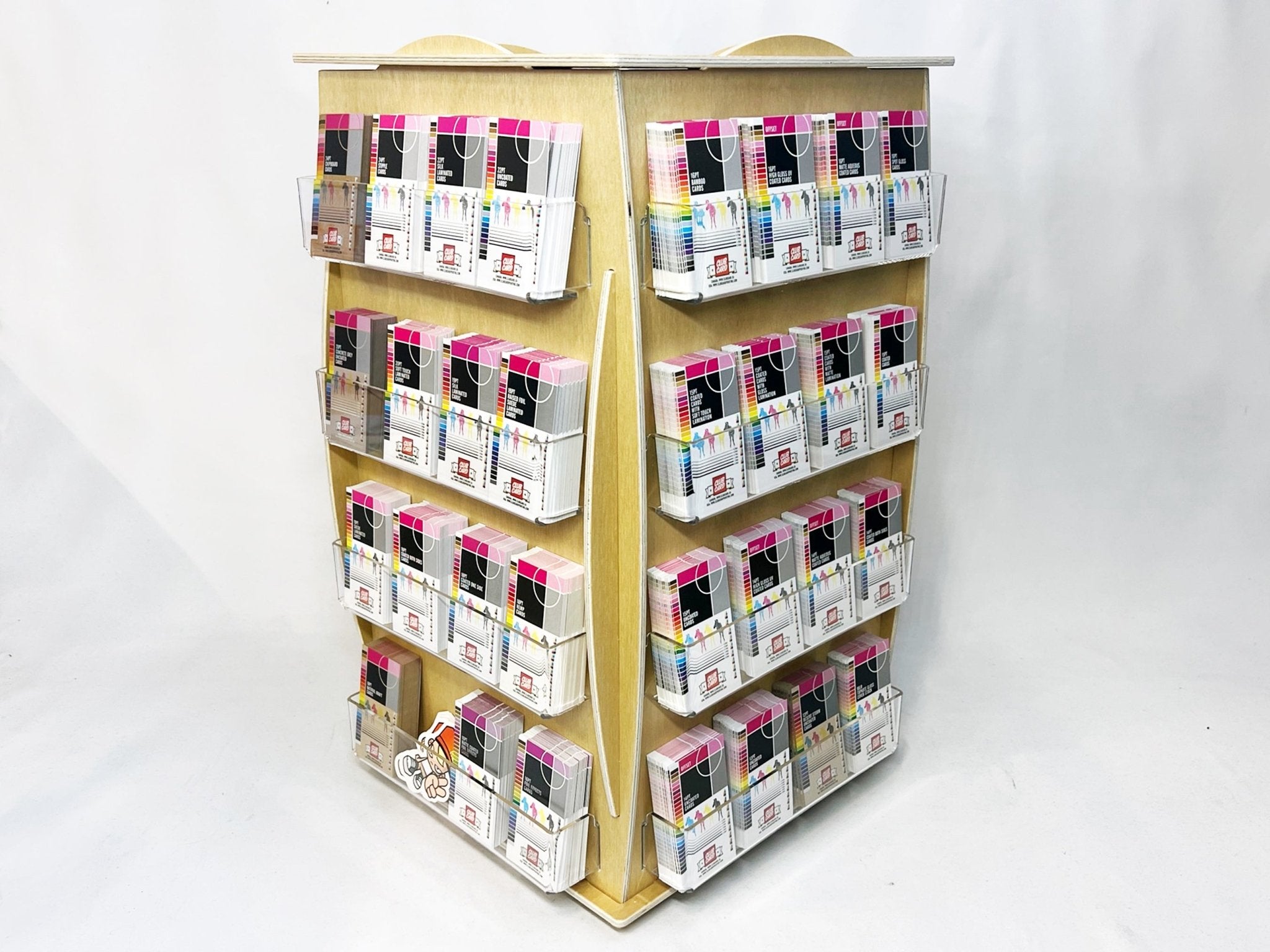 Retail Card Display Racks At Clubcard Vancouver — Clubcard Printing Canada