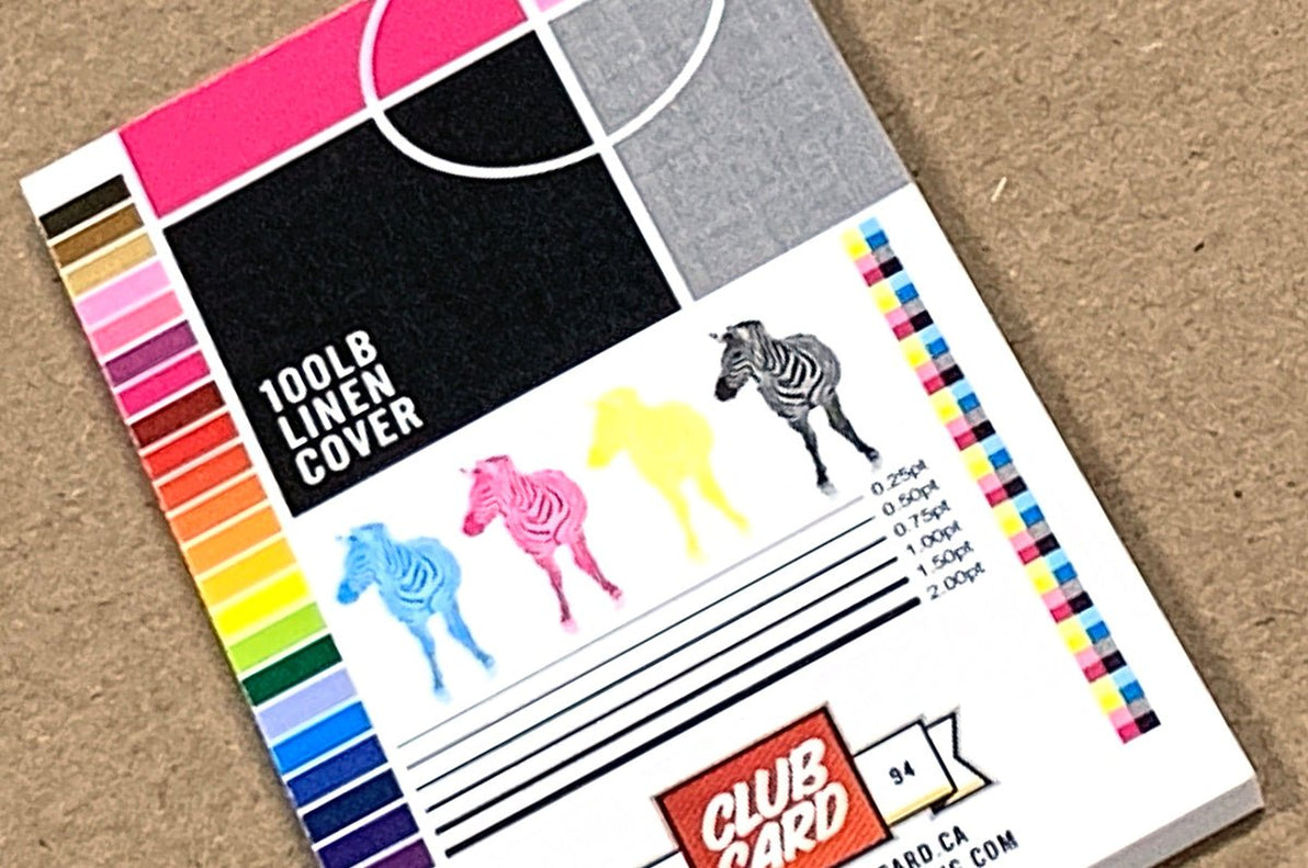 Rack Card Printing On 100lb Linen Textured Card Stock At Clubcard ...