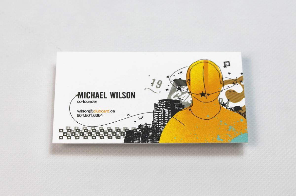 Stipple Texture Rack Card Printing On 24pt Stock | Clubcard Vancouver ...